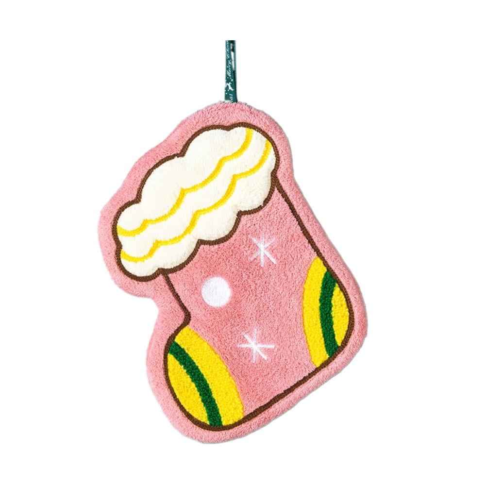 Christmas Hand Towel, Coral Fleece Snowman Design, Absorbent Kitchen ...