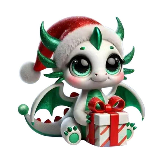 Christmas Hanging Decoration Set - Durable Acrylic Ornaments with ...