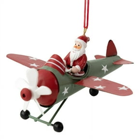 Airplane Christmas Ornaments