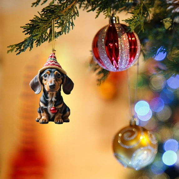 Christmas Hanging Ornaments,Dog Pendant Halloween Christmas Pendant ...