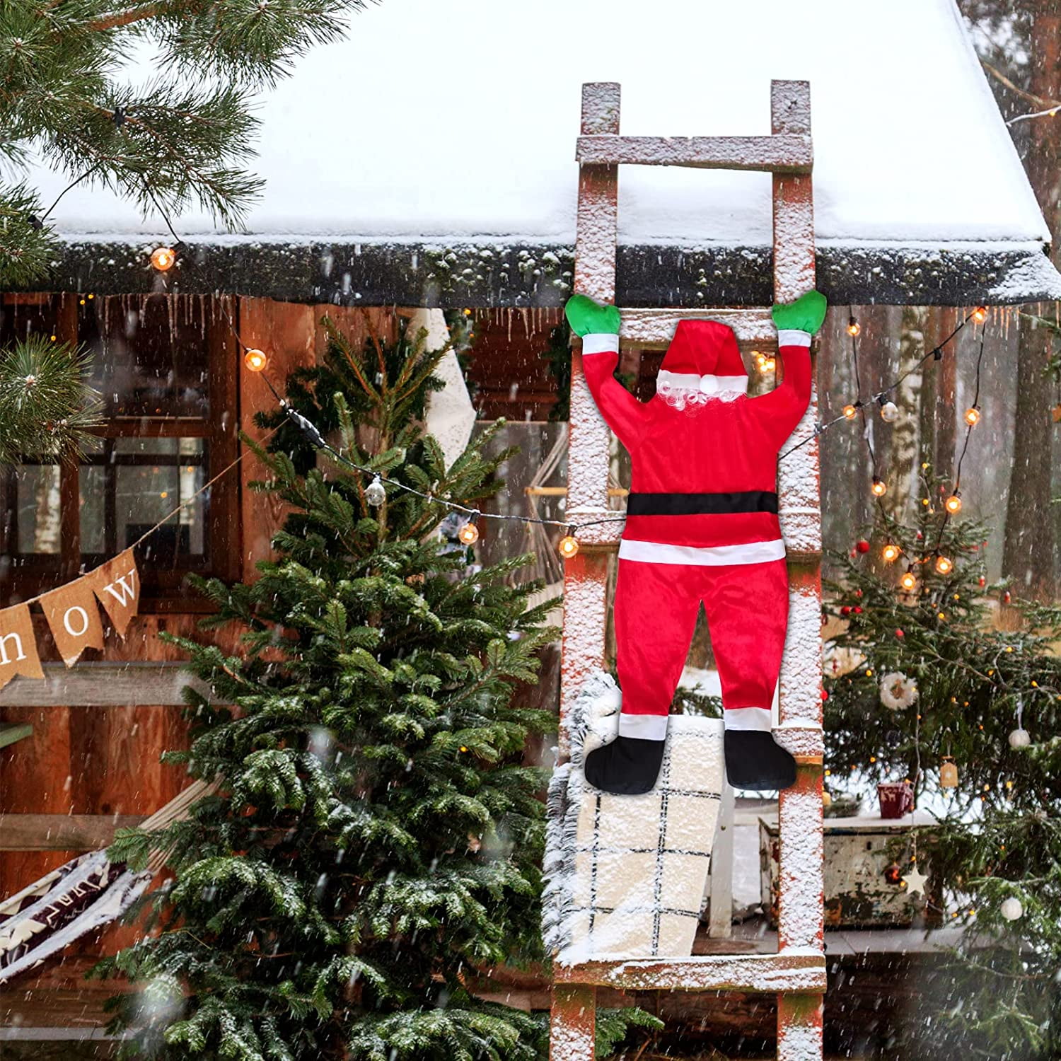Outdoor christmas hanging decorations store