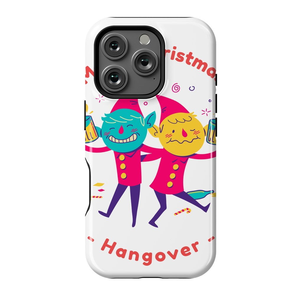 Christmas Hangover Phone Case for iPhone 17 16 15 14 13 12 11 Pro Max ...