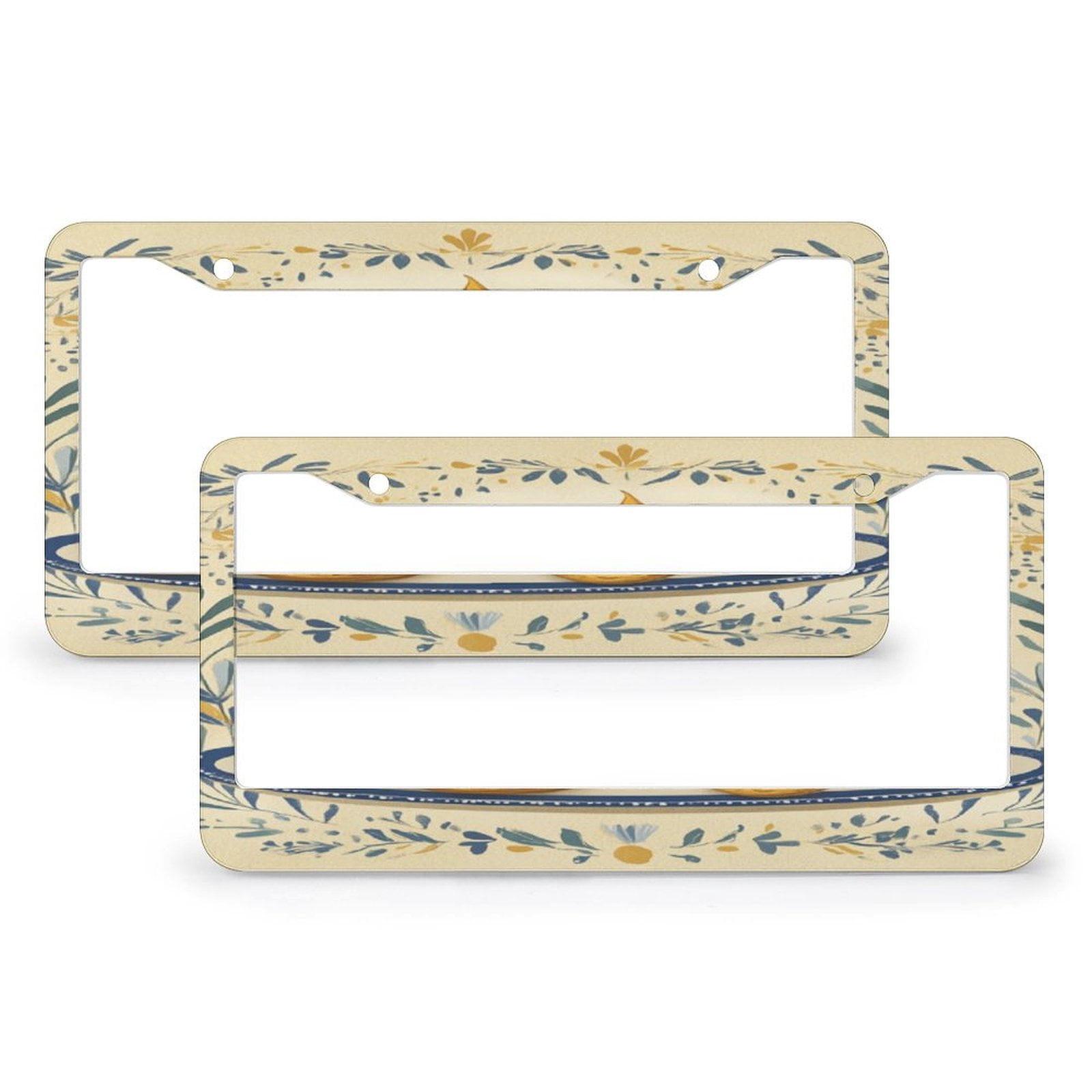 Christmas Hanukkah License Plate Frames 2 Pack Delicious Desert Licenses Plates Frames Front ...