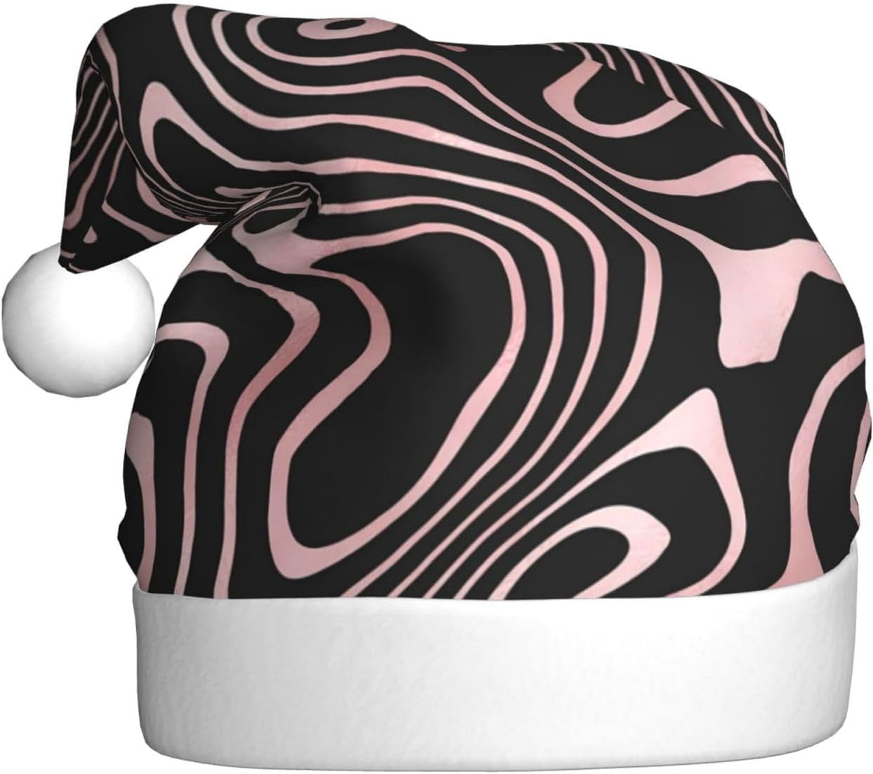 Christmas Hat, Santa Hat for Adults Unisex Christmas Holiday Hat for ...