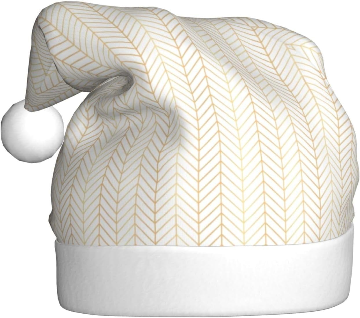 Christmas Hat, Santa Hat for Adults Unisex Christmas Holiday Hat for ...