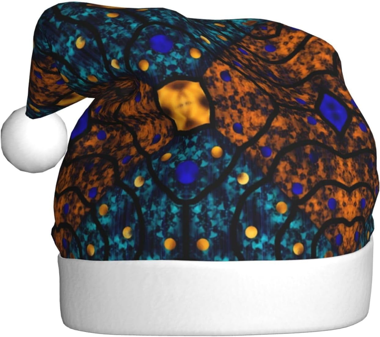 Christmas Hat, Santa Hat for Adults Unisex Christmas Holiday Hat for ...