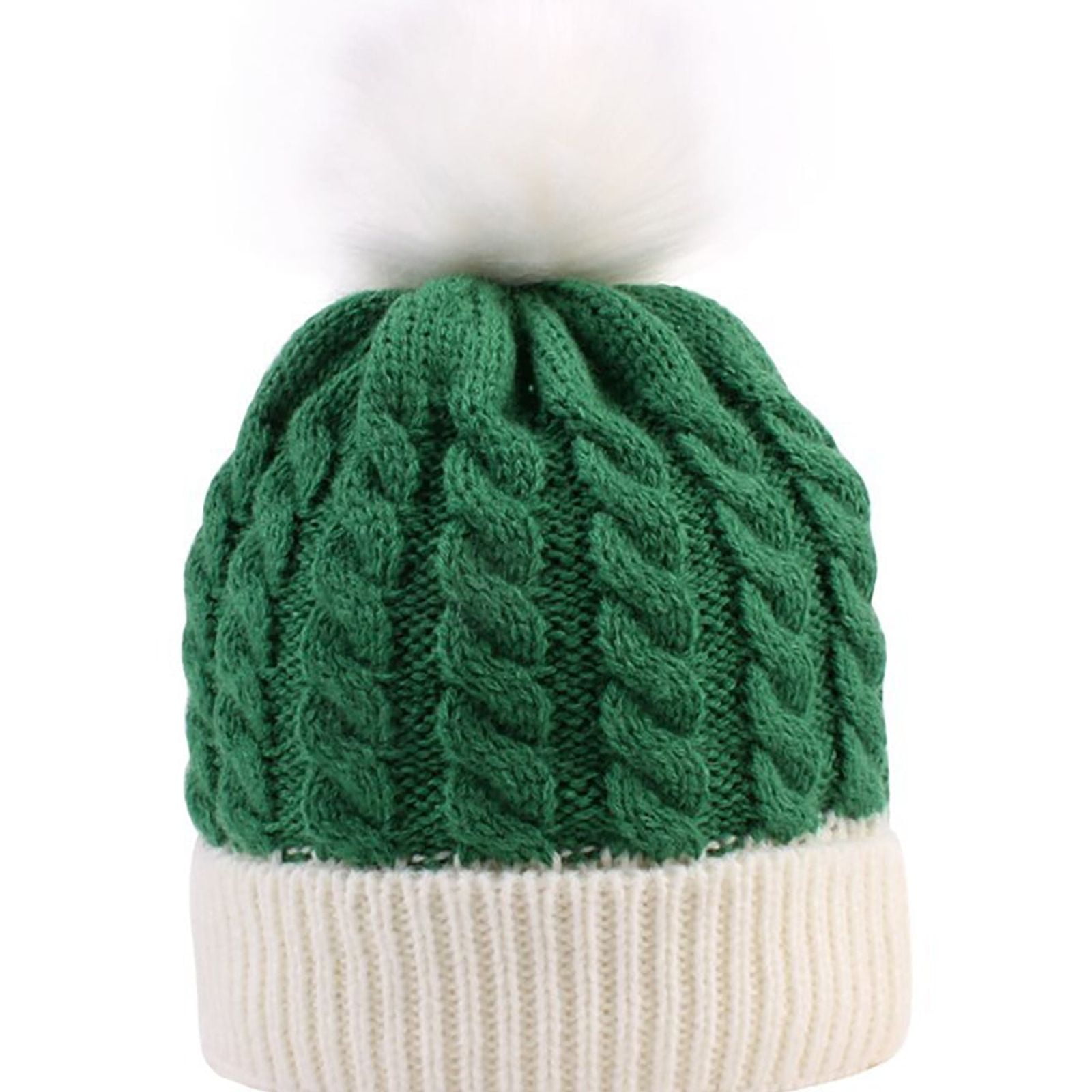 Christmas Hats Adults With Big Plush Christmas Beanie Hats For Infant ...