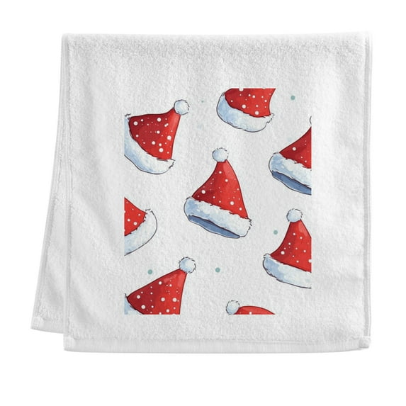 Christmas Hats Cartoon Pure Cotton Towels Bath Towel Quick Drying for ...