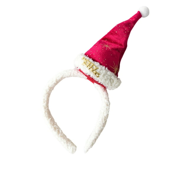 Christmas Headband, Santa Hat, Head Clip, Cute And Sweet Headband ...