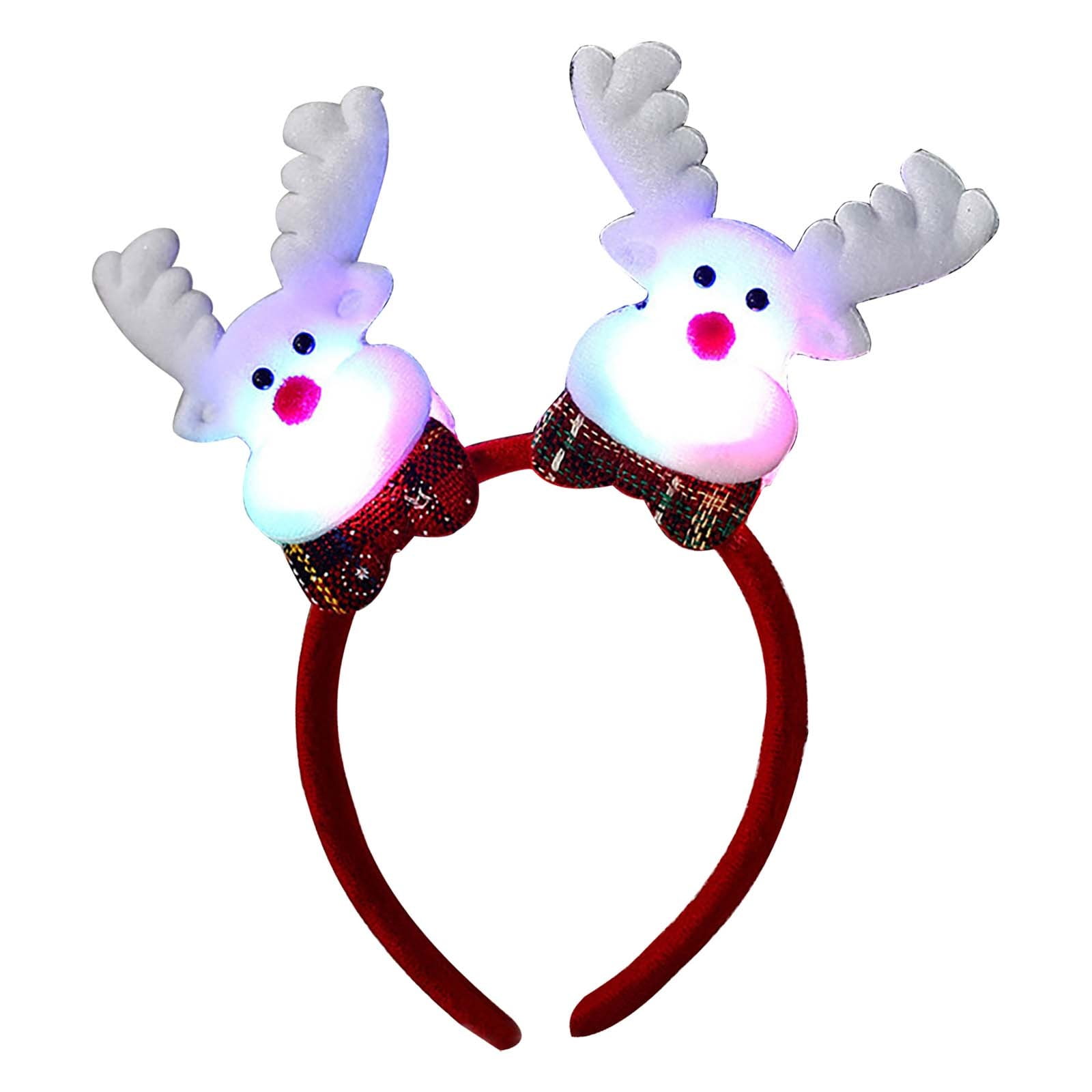 Christmas Headbands Holiday Bouncy Headbands | Snowman Headband ...