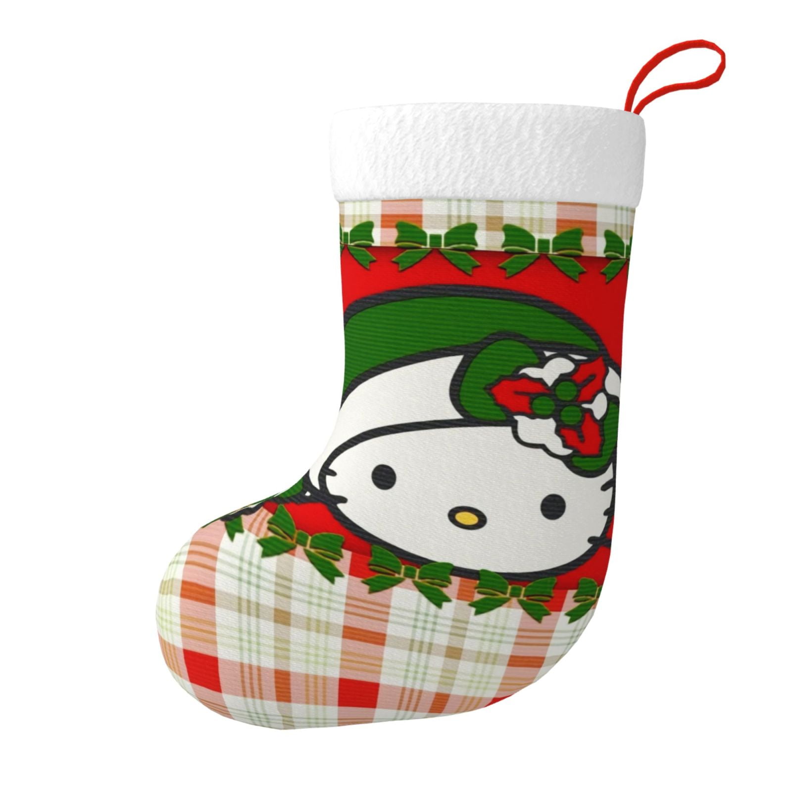 Christmas Hello-Kitty Christmas Stocking 18 Inch,Christmas Hello-Kitty ...