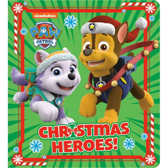 PAW Patrol, Board Book, Christmas Heroes!, for Ages 2 to 5 - Walmart.com