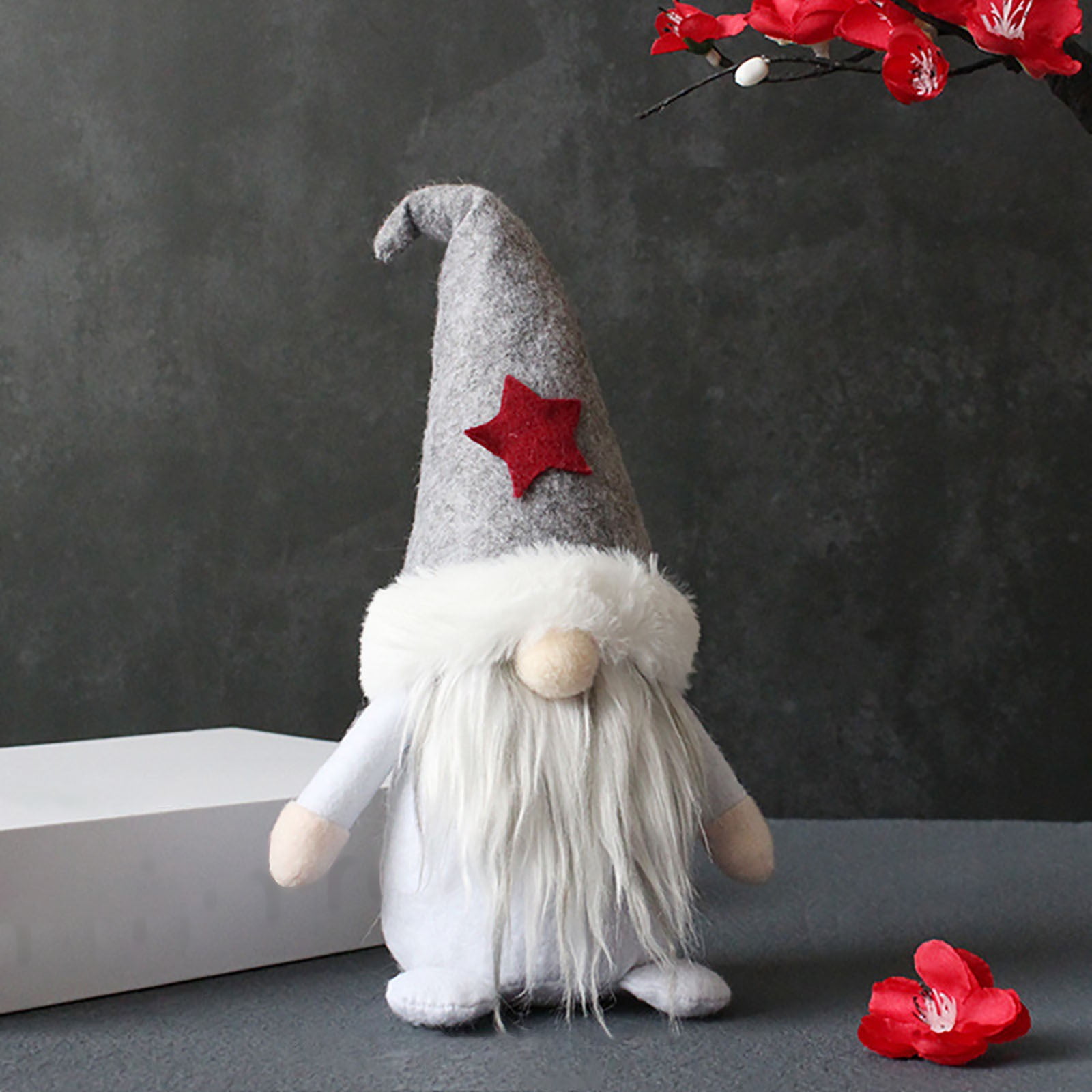 Christmas Holiday Dolls Desktop Ornament Festive Santa Decorative ...