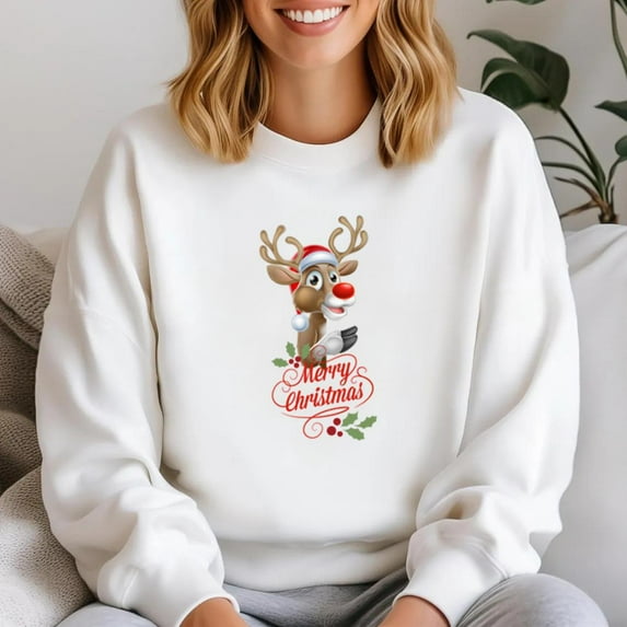 Christmas Holiday Family Celebration Matching Fun Festive Pajama Squad Sweatshirt, for men ...