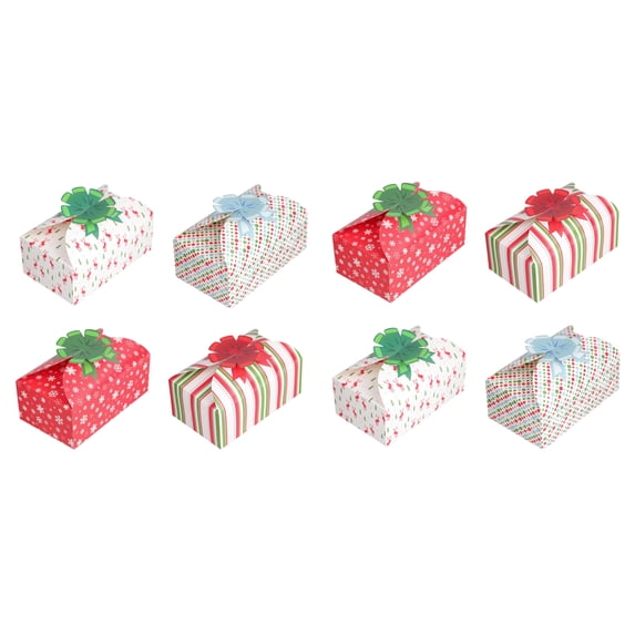 Christmas Holiday Fruit Cake Gift Boxes Kit or Munchkin Doughnut boxes ...