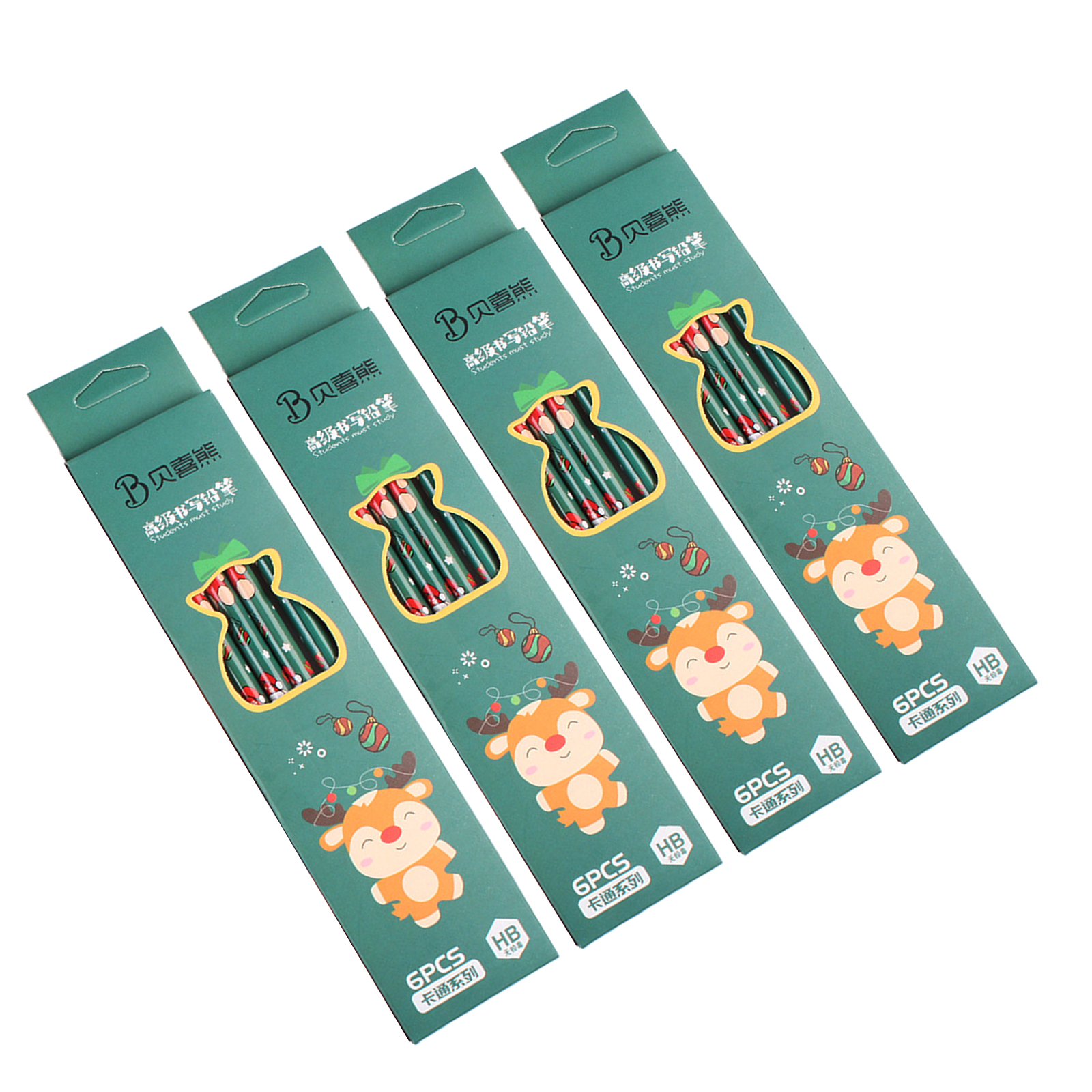 Christmas Holiday Pencil Snowmen Pencils Christmas Stationery Pencil ...