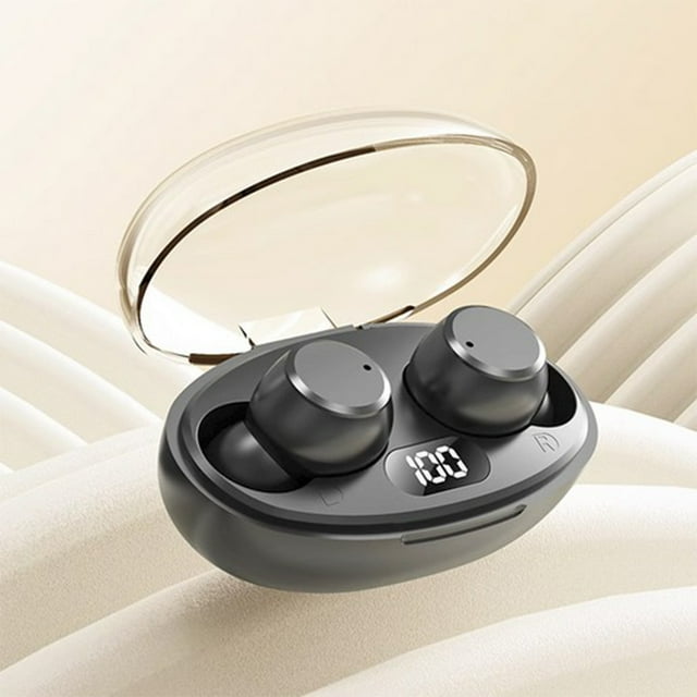 QTOCIO Wireless Earbuds Mini Ear Buds Bluetooth Headphones 5.3 ...