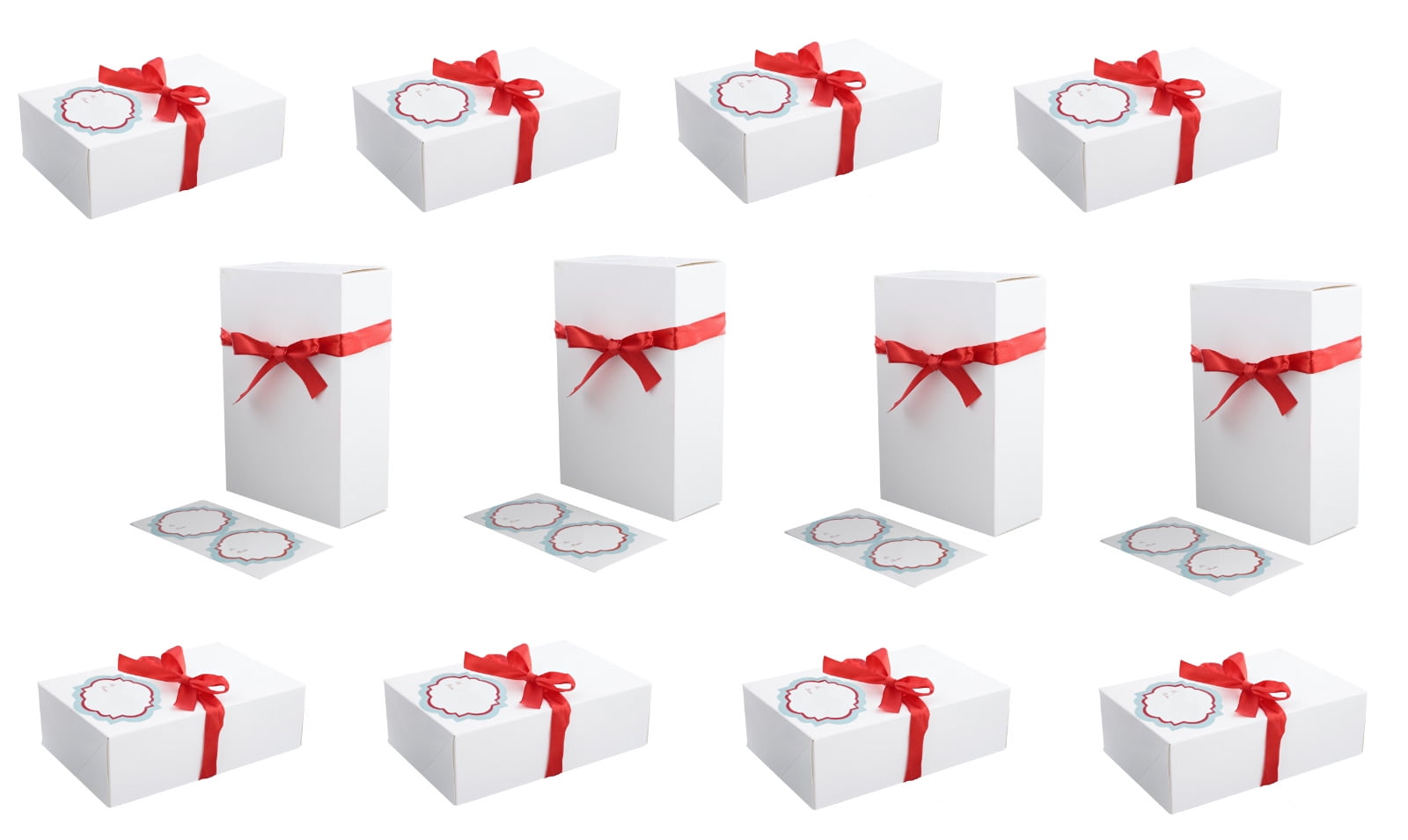 Christmas Holiday Treat Cookie Gift Box Kit or Munchkin Doughnut box ...