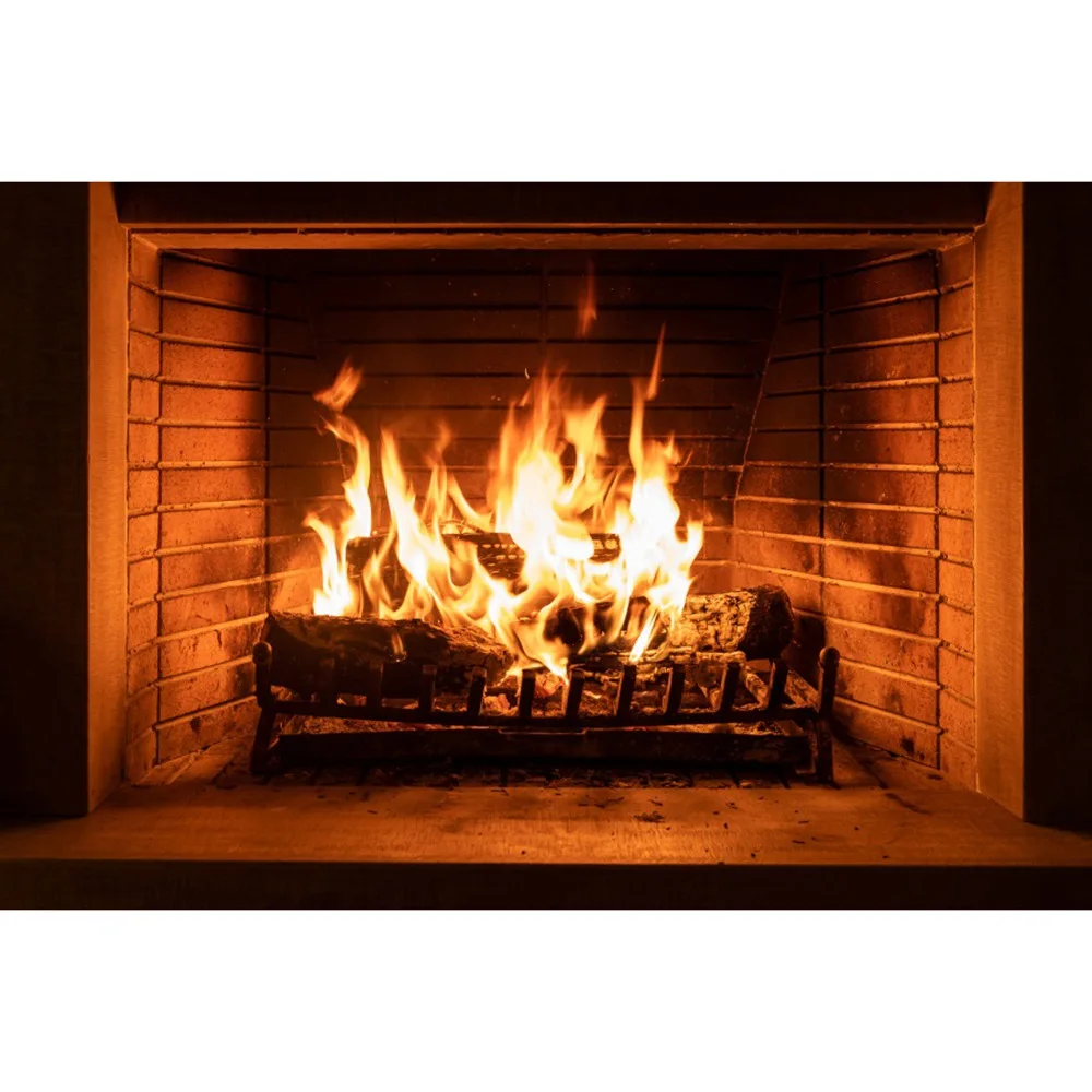 Christmas Home ration Fireplace Backdrop Photography Vintage Arch Brick ...