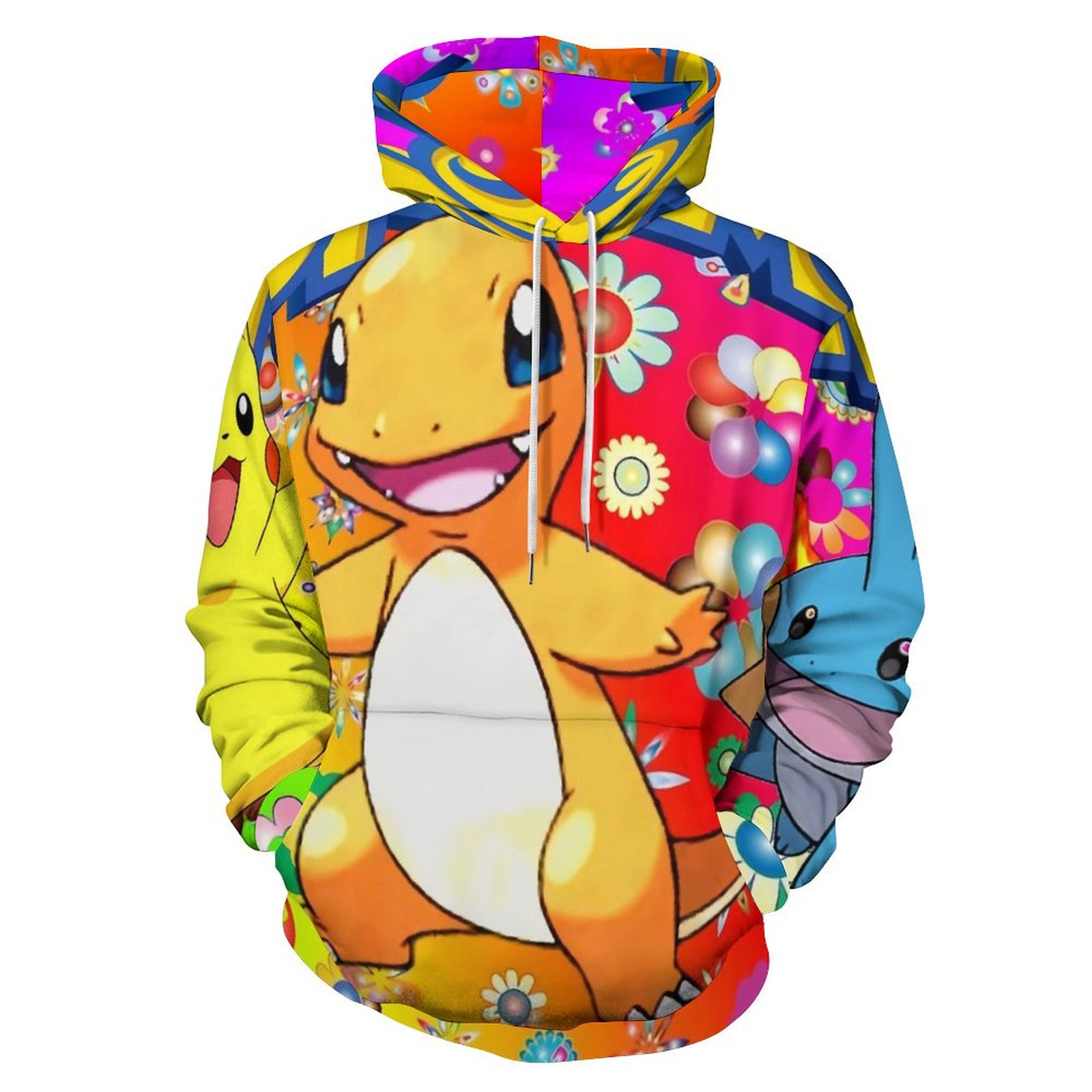 Christmas Hoodies,Pokémon Pikachu Hoodie for Men and Women,Pullover ...