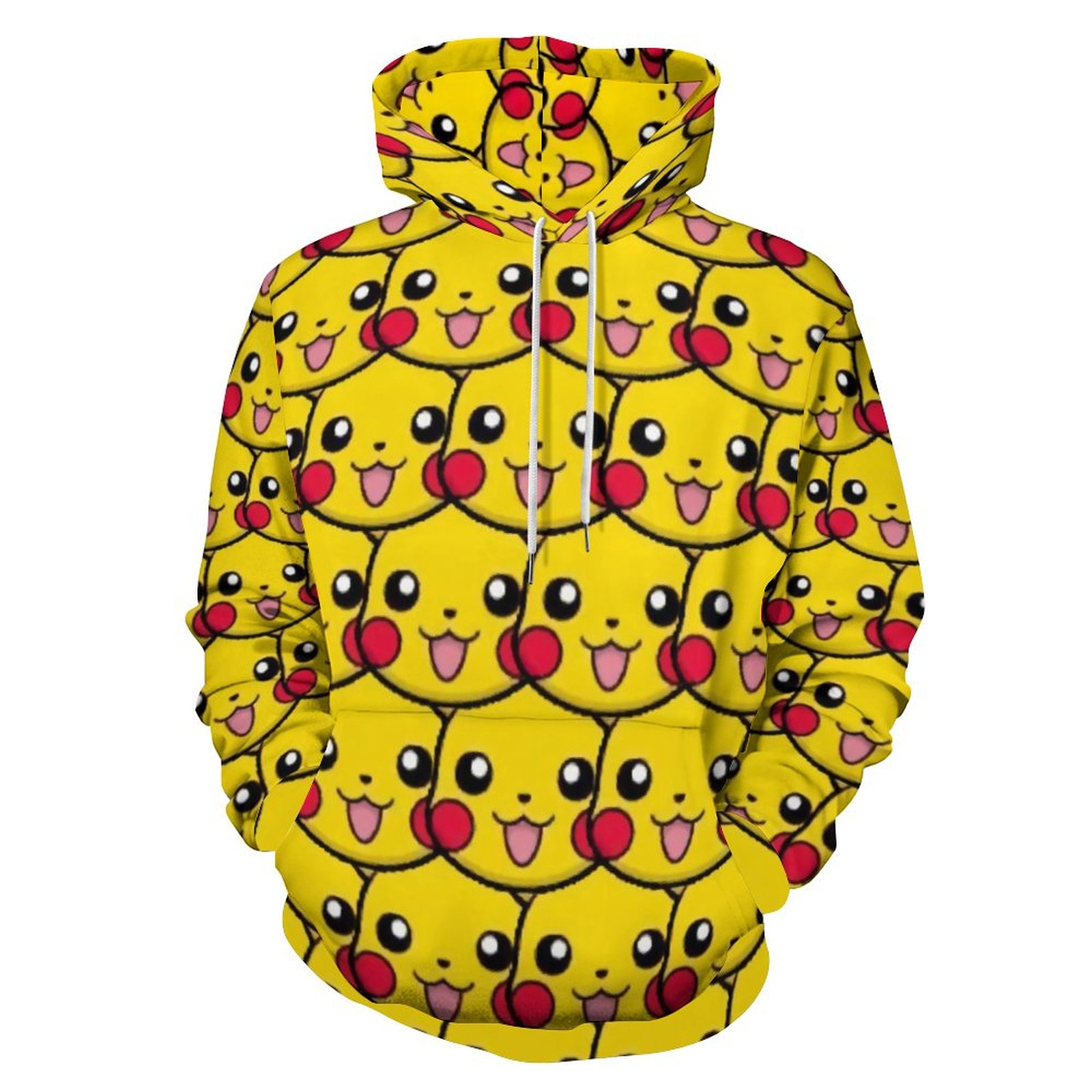 Christmas Hoodies,Pokémon Pikachu face Hoodie for Men and Women ...