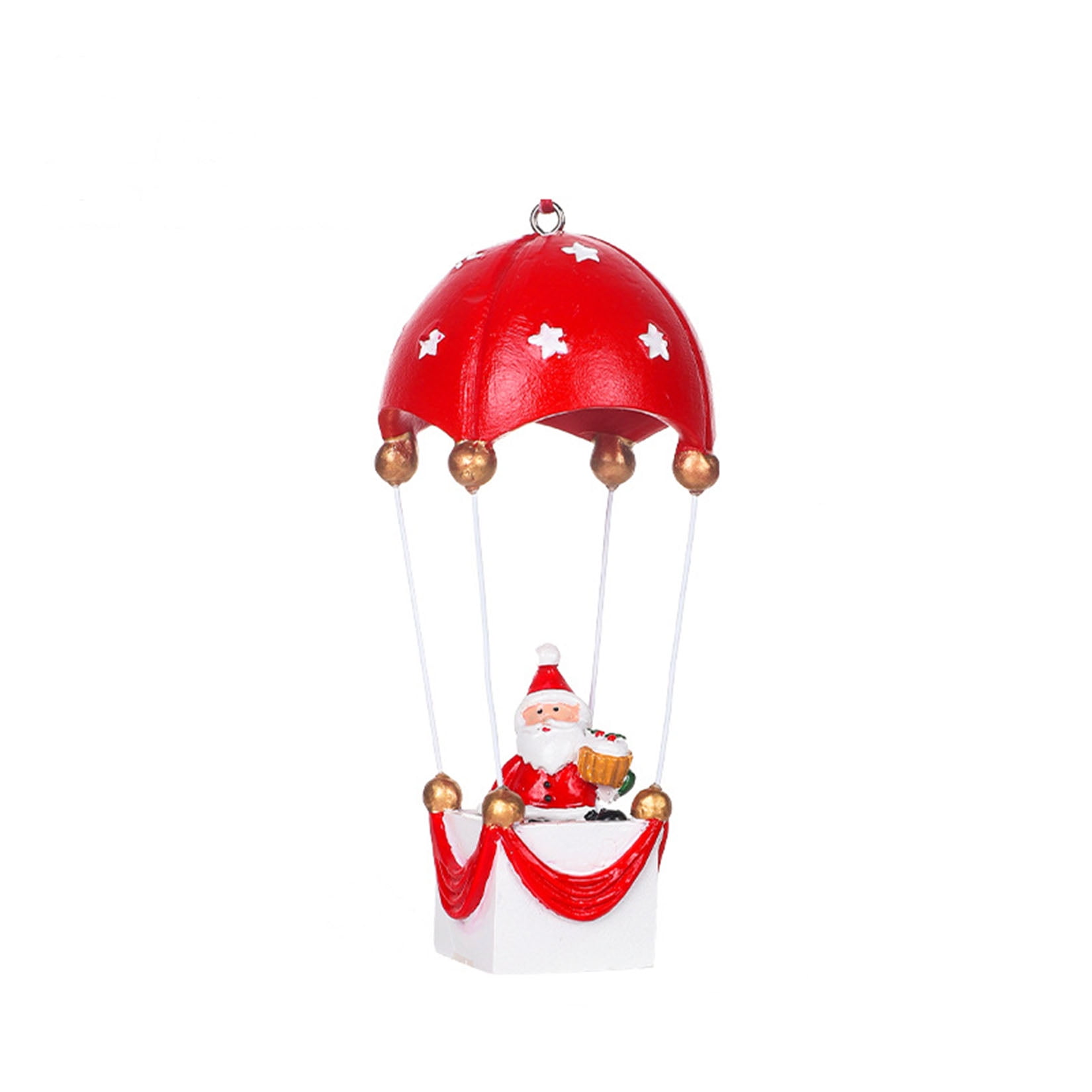 Christmas Hot Air Balloon Ornaments Santa Claus - Christmas Hot Air ...