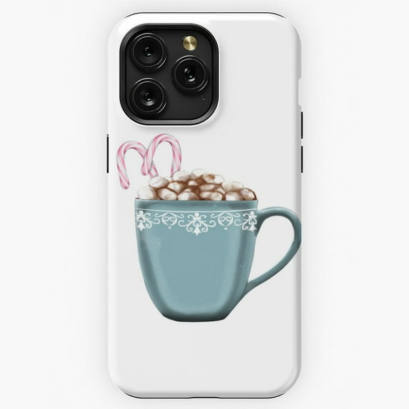 Christmas Hot Cocoa Cozy Watercolor iPhone Case 17 through 11 Pro Max - Walmart.com