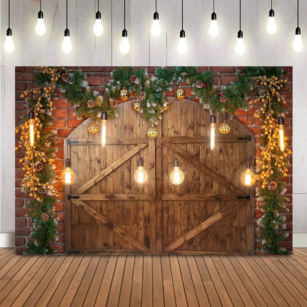 Christmas Hot Cocoa Shop Backdrop for Photography Kitchen Cupboard Kid ...
