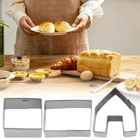 Christmas House Cookie Cutter Cookie Tool Cookie Cutter Baking Tool ...