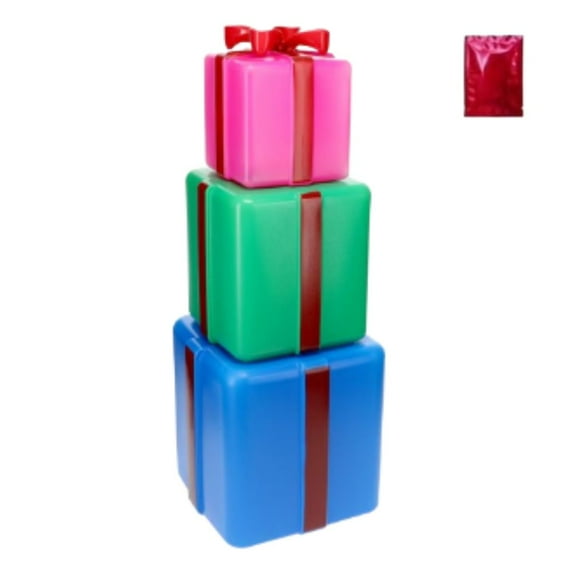 Christmas House Stackable Decor Gift Boxes with BONUS LaPrima Morceau ...