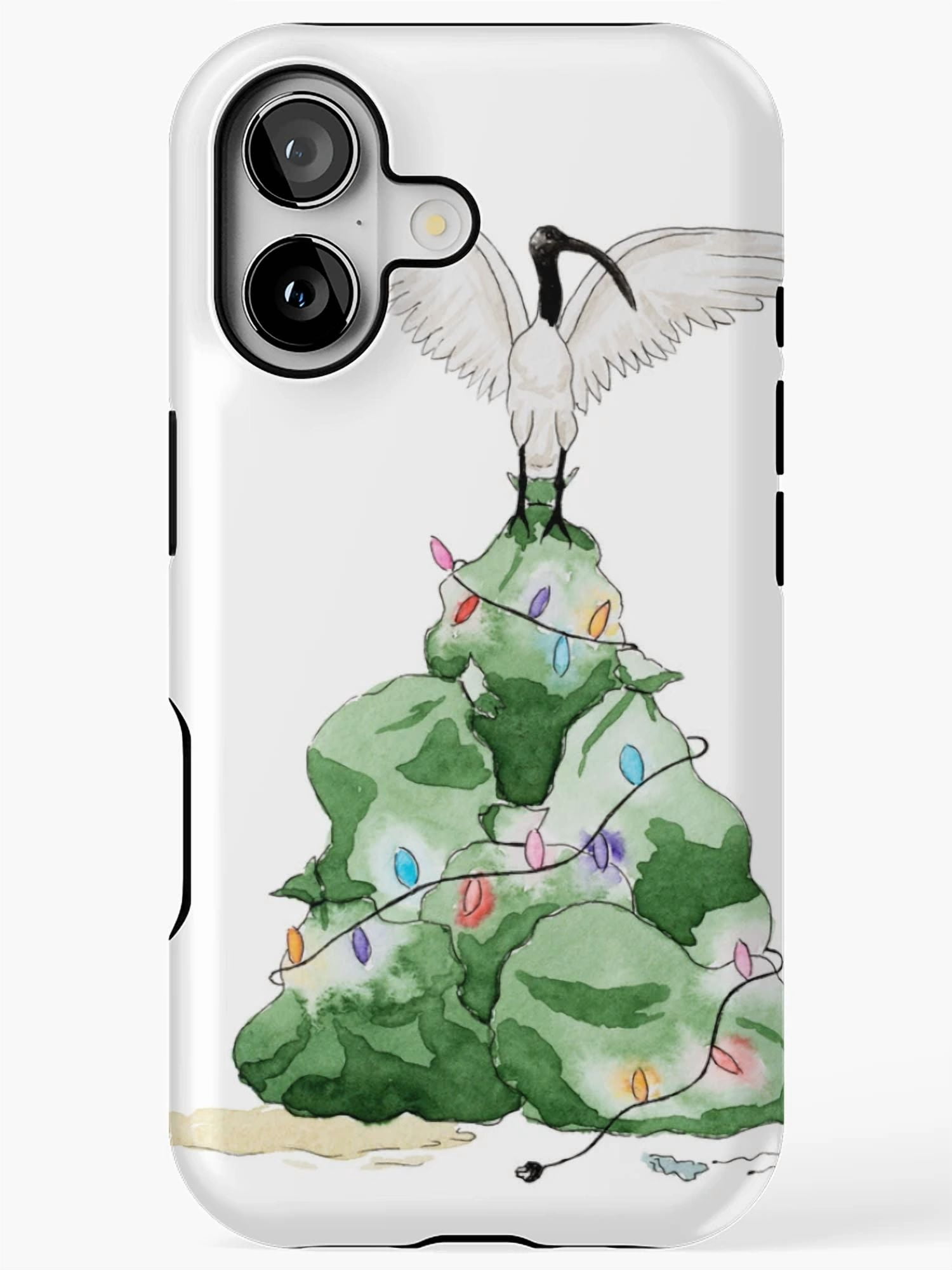 Christmas Ibis Bin Chicken Case for 17/15/14/13/12/11 Pro Max Festive ...