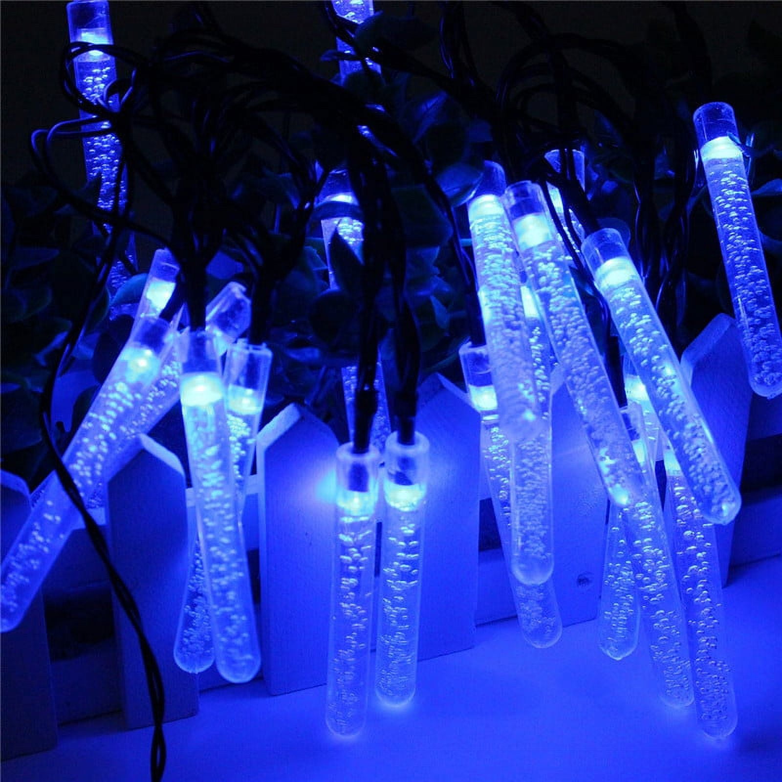 Christmas Icile Lights Outdoor,20 LED Light String,Waterproof Icicle ...