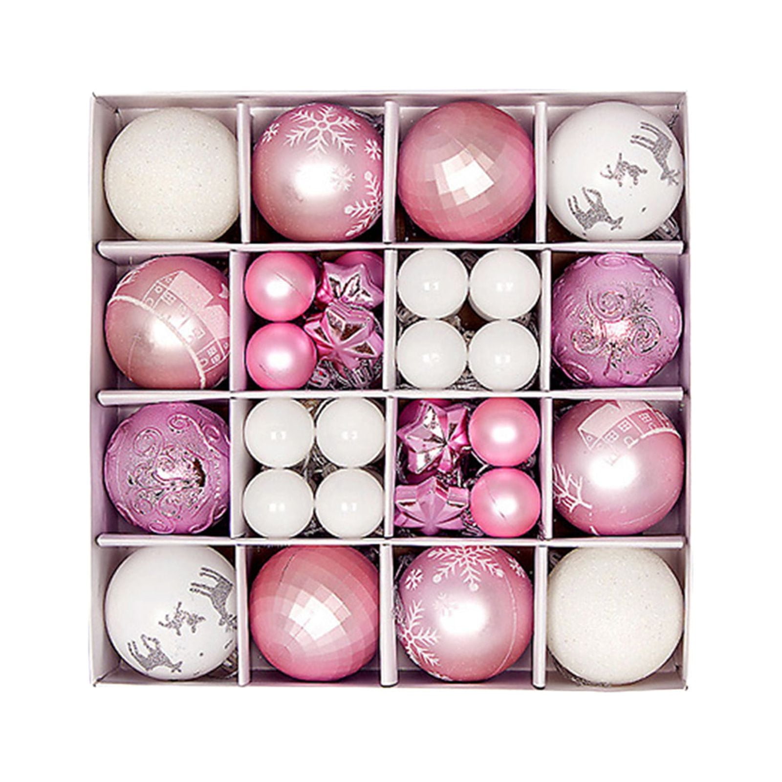 Christmas Ideas Matoen 44 Pcs Christmas Ball Ornaments Shatterproof ...