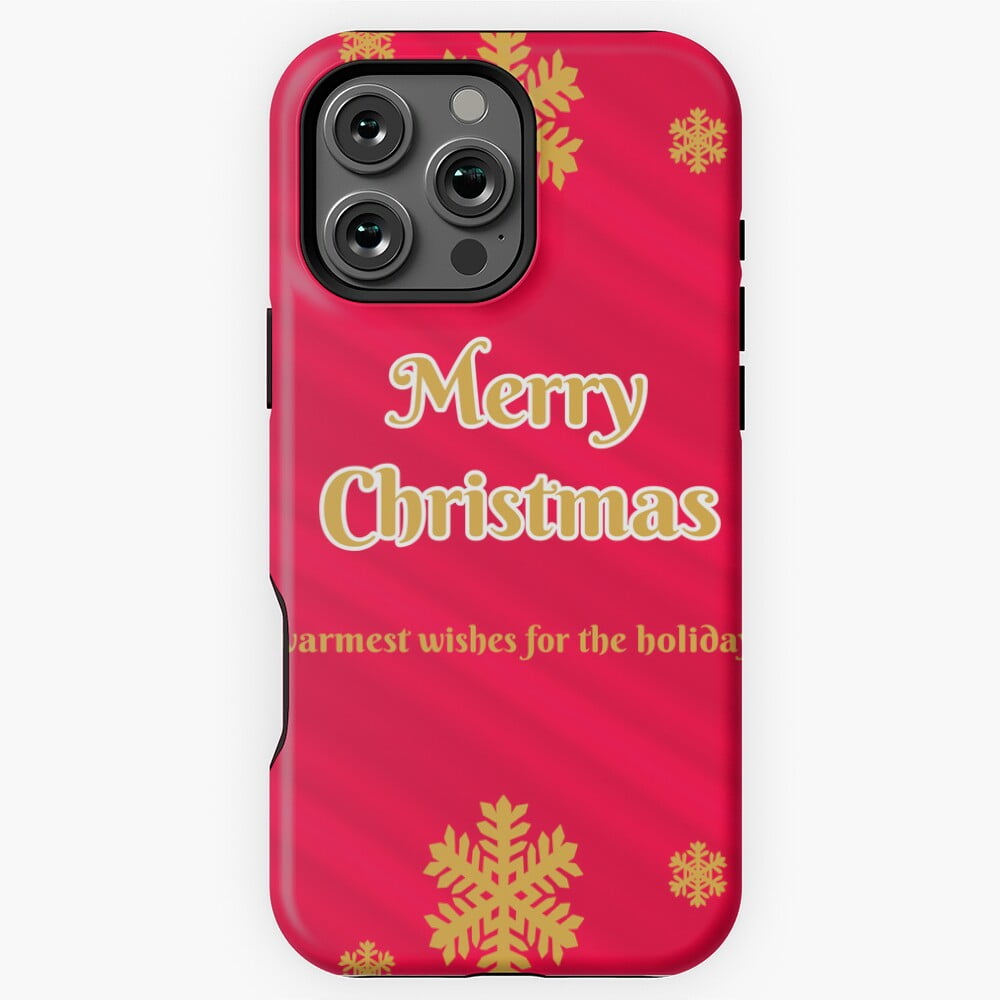 Christmas Illustration Holiday Tree Design iPhone Case 17 through 11 ...