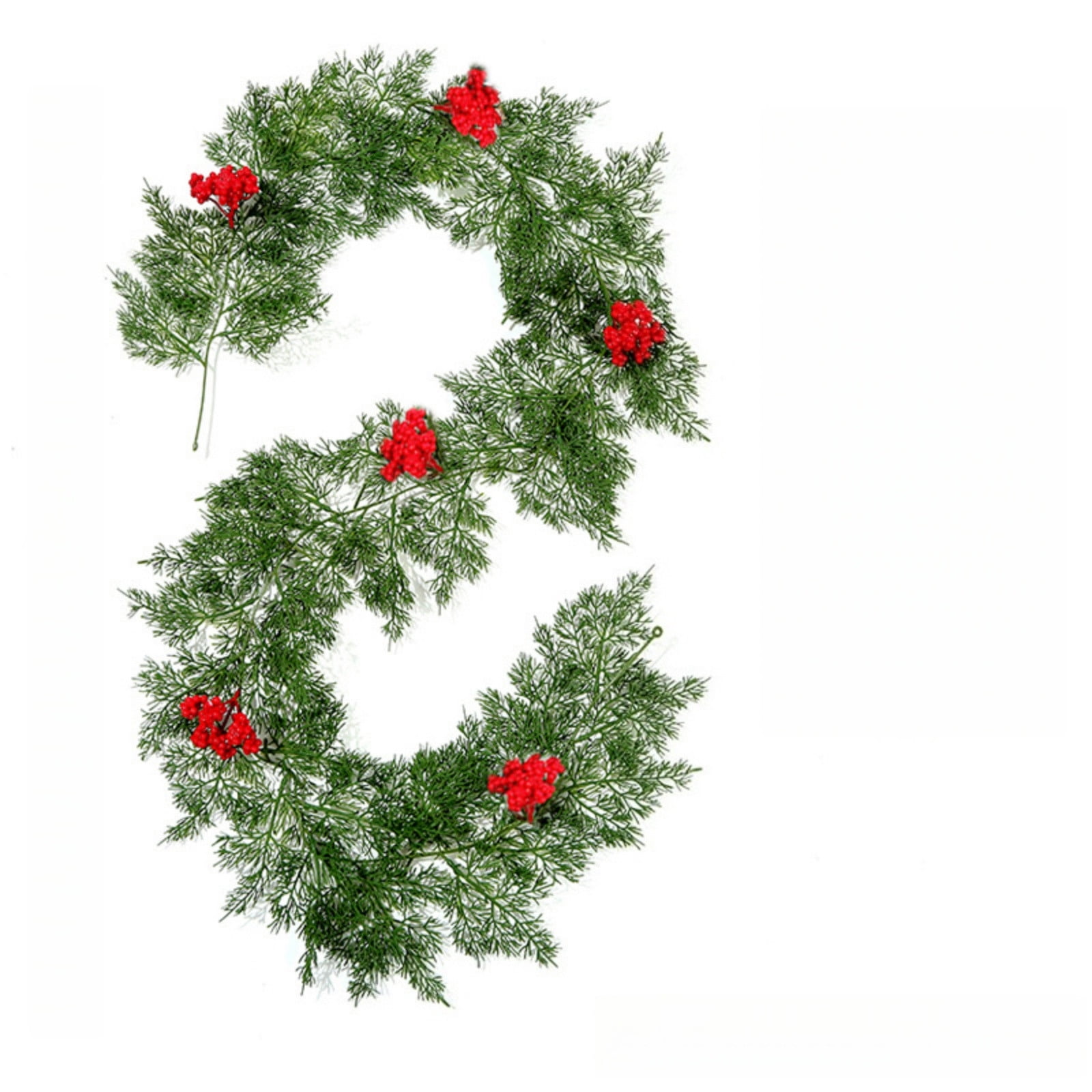 Christmas Imitation Vine Hanging Vine Faux Leaves Greenery for Indoor ...
