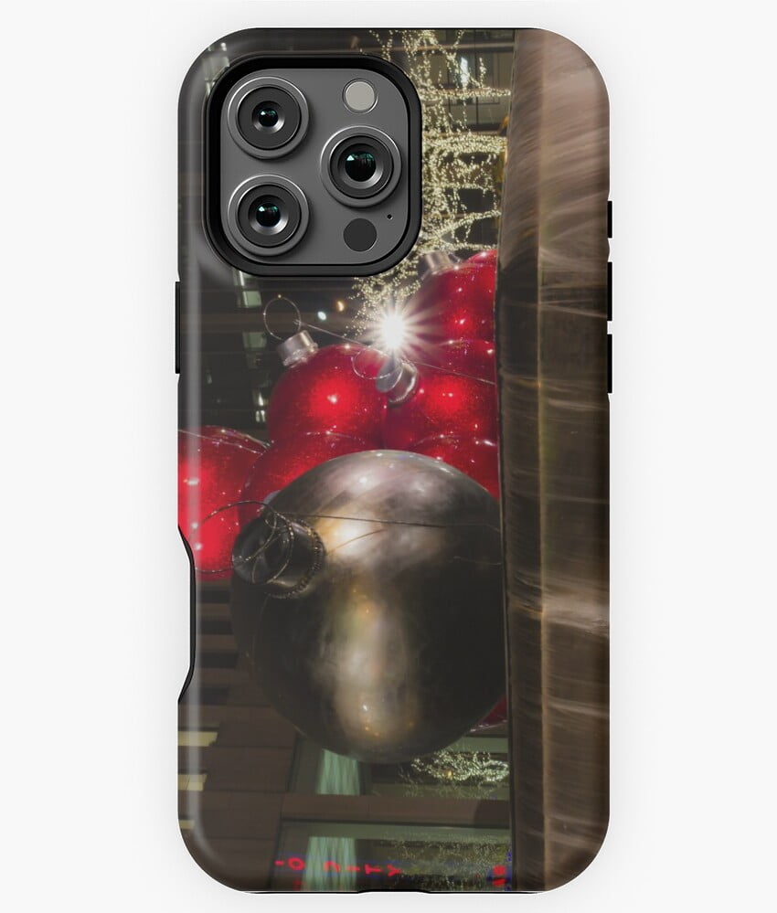 Christmas In New York Holiday Gift Phone Case for iPhone 16 15 14 13 12 ...