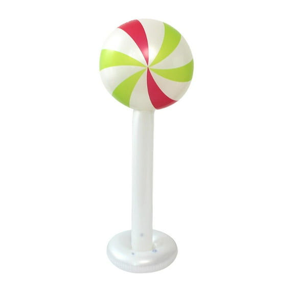 Christmas Inflatable Lollipop Easy to Inflate Design for Store Window ...