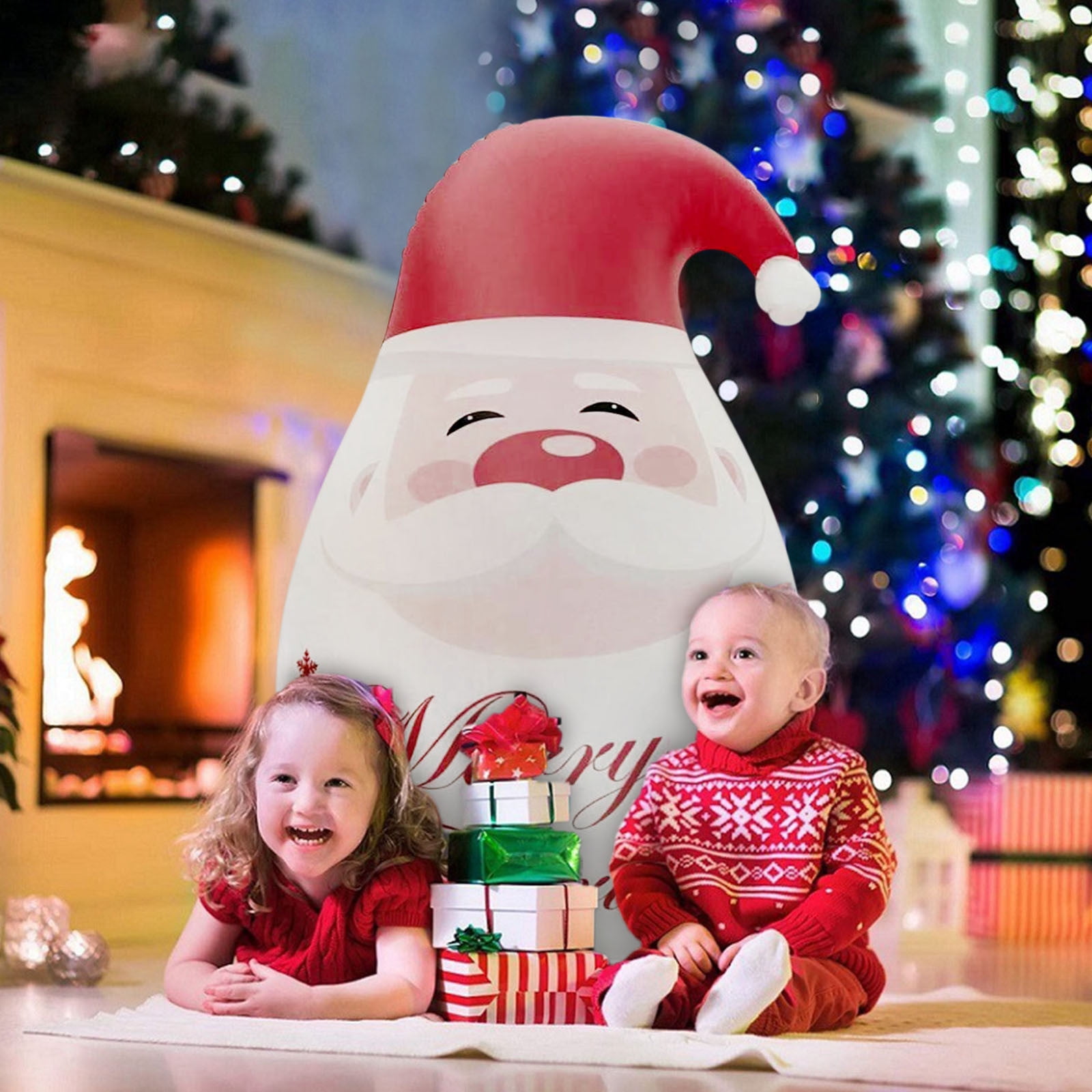 Christmas Inflatables Balls Outdoor Decor Christmas Inflatable Santa ...