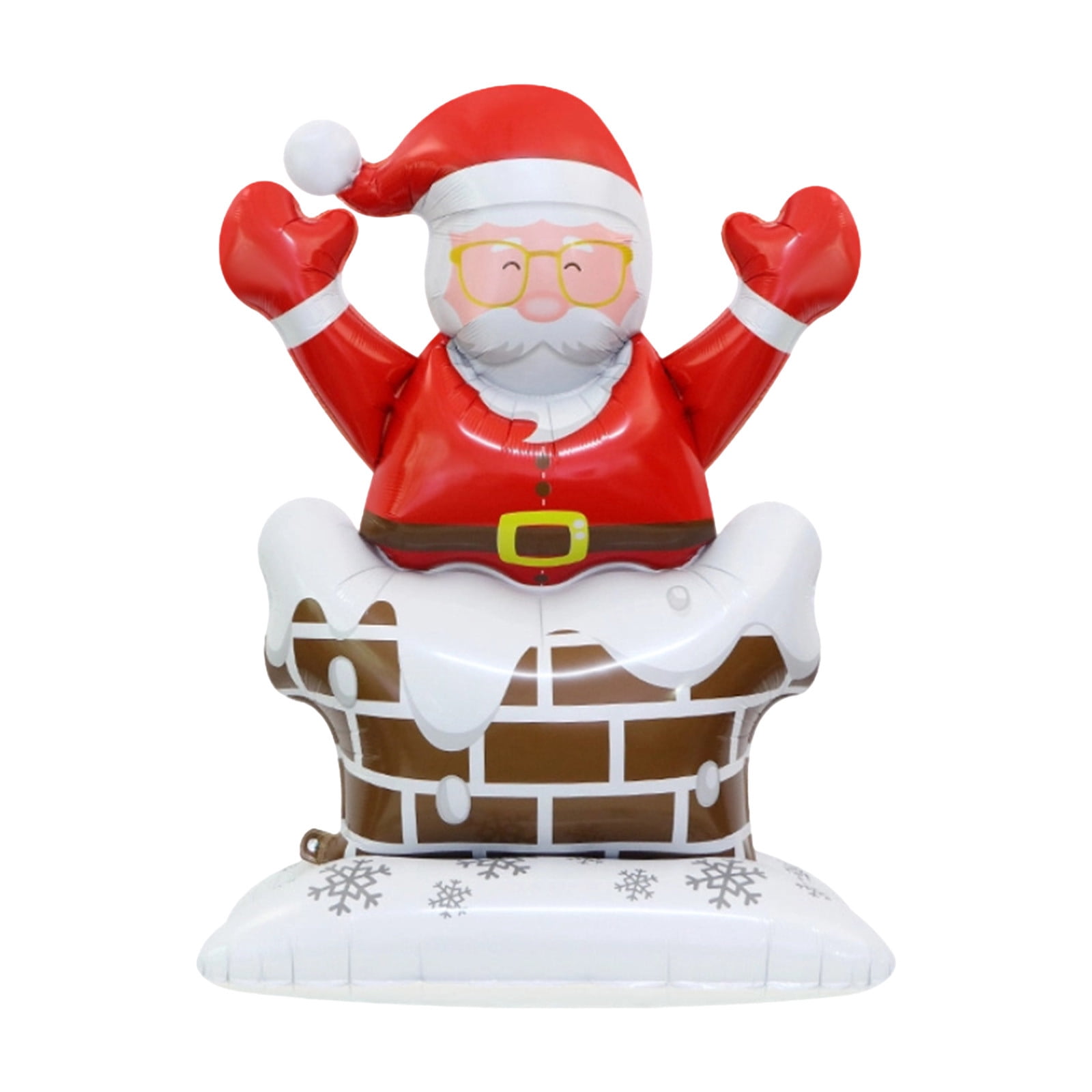 Christmas Inflatables Santa Claus on The Chimney Christmas Stockings ...
