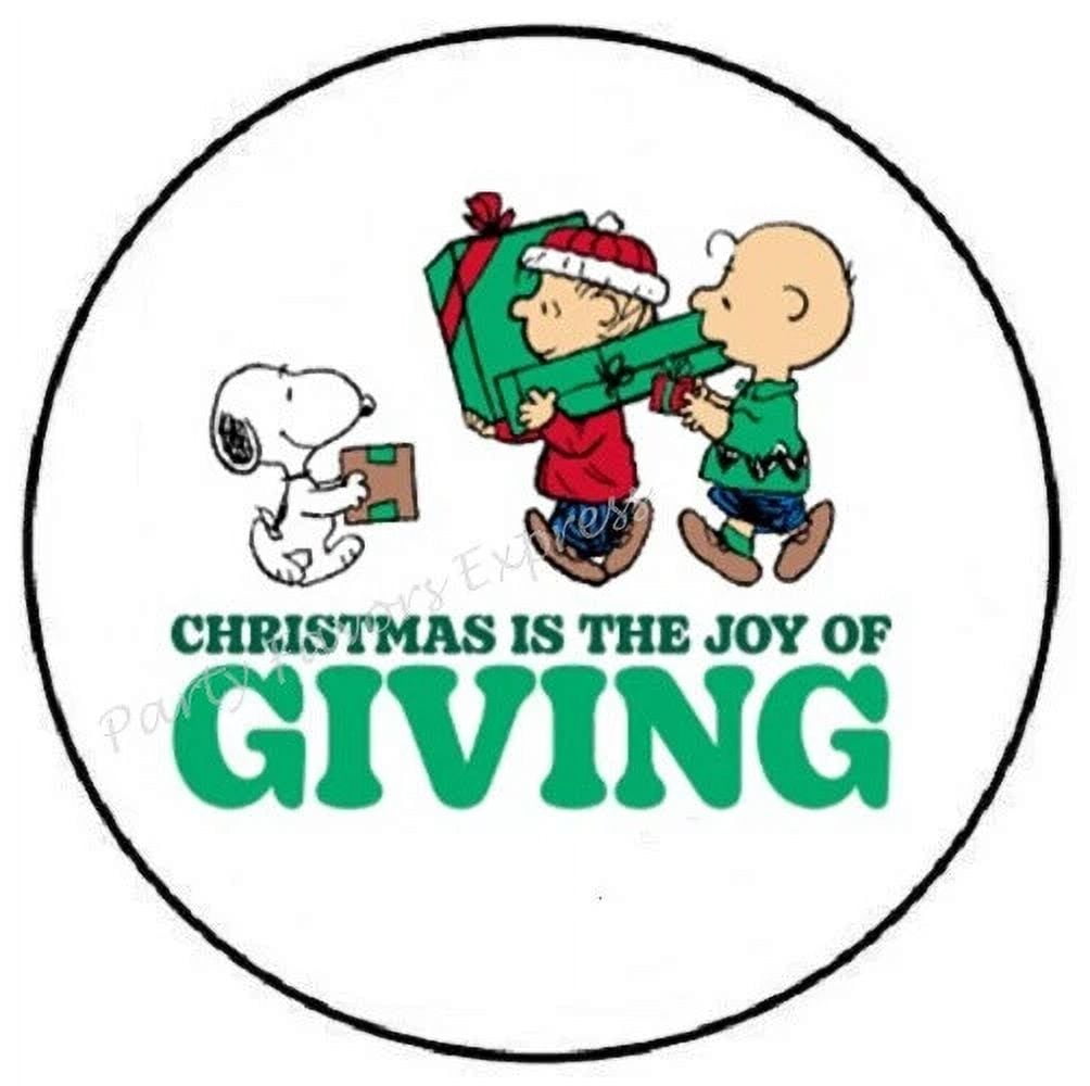 Christmas Is The Joy Of Giving Stickers Party Favors Phone Decal Water ...