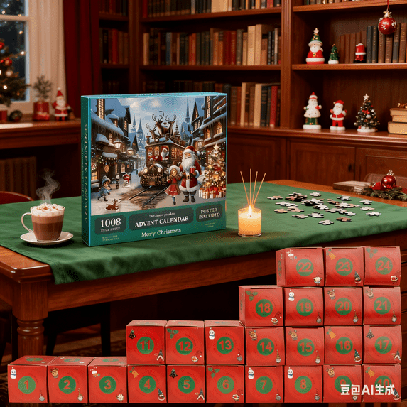 Christmas Jigsaw Advent Calendar: Daily Festive Fun - Walmart.com