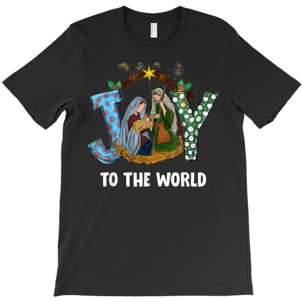 Christmas Joy To The World Funny Baby Jesus Religious Holiday Graphic ...