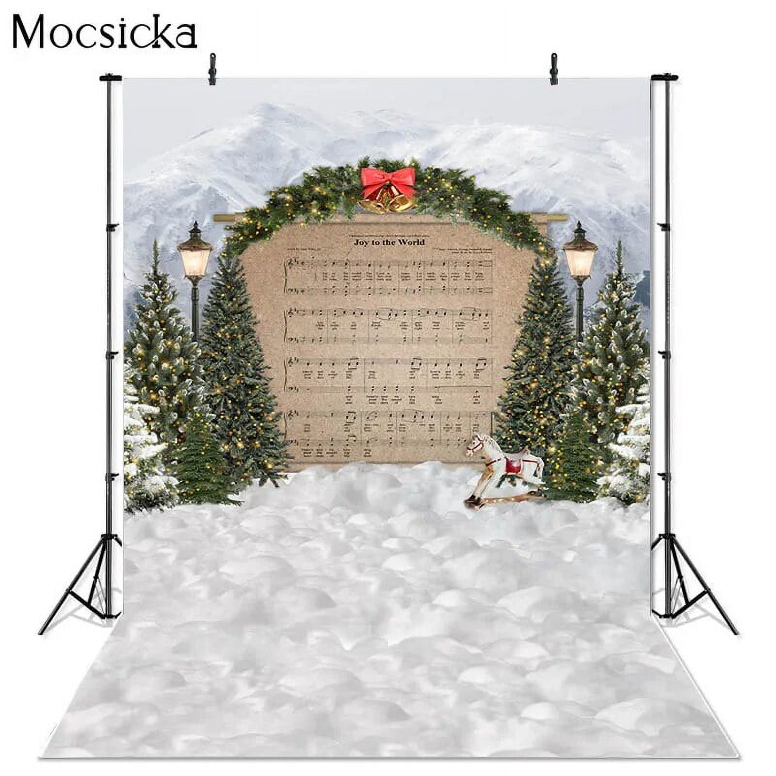 Christmas Joy To The World Sheet music Photography Background Winter ...