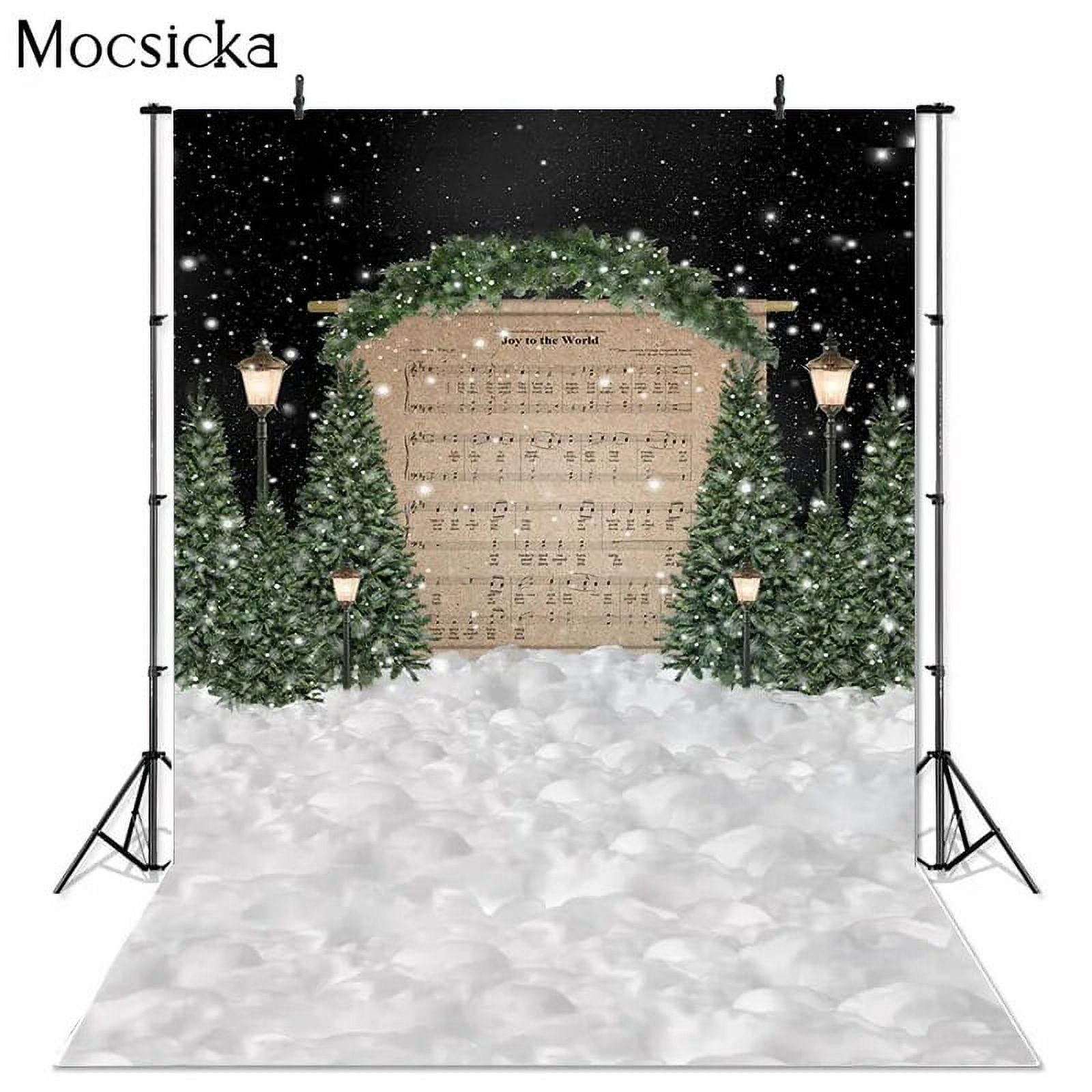 Christmas Joy To The World Sheet music Photography Background Winter ...