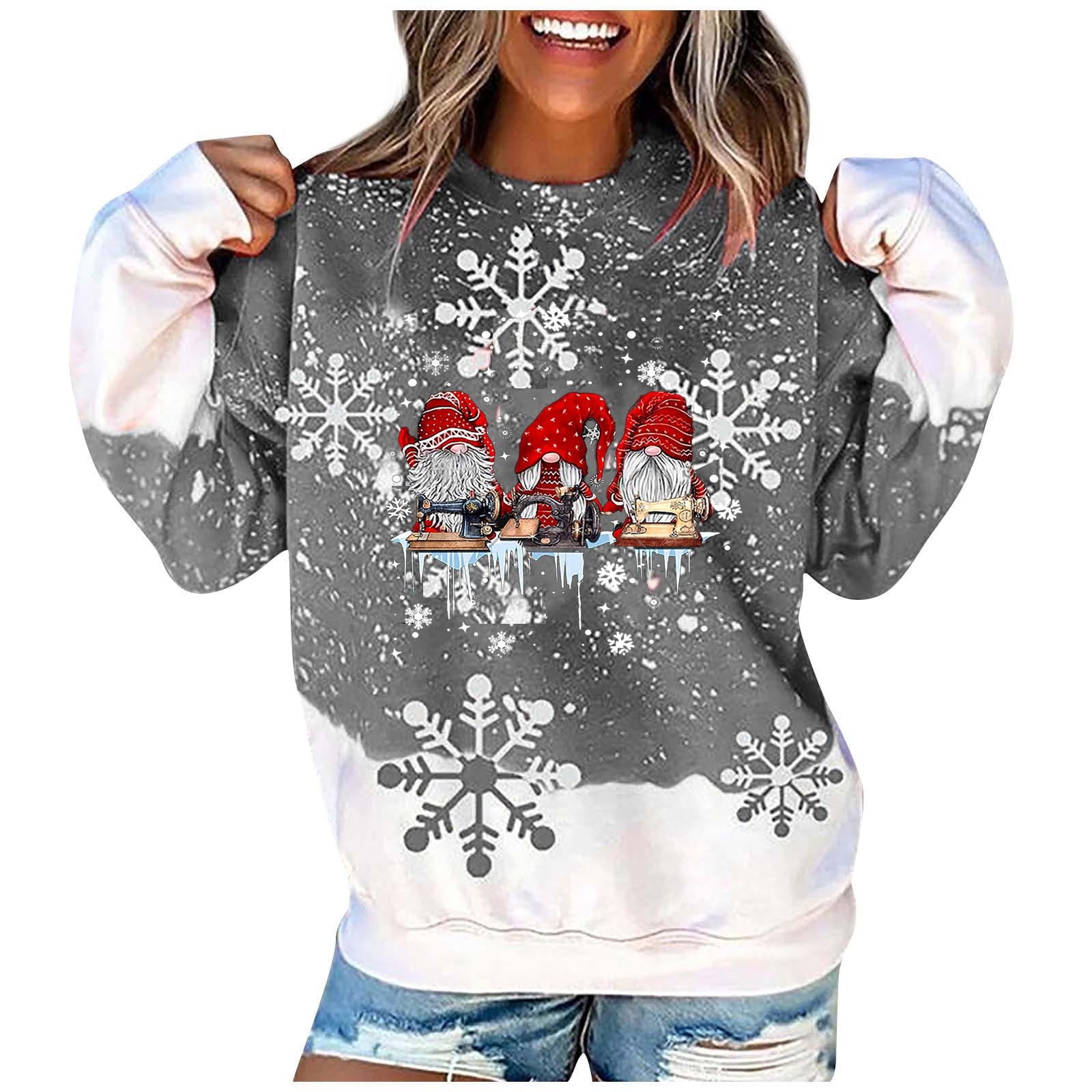 Christmas Jumper Women Sale,Funny Christmas Reindeer Jumper Cute ...