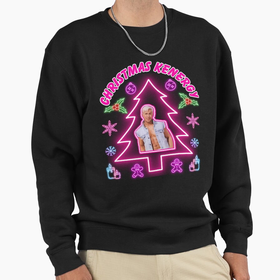 Christmas Kenergy Unisex Sweatshirt Retro Vintage Holiday Graphic ...