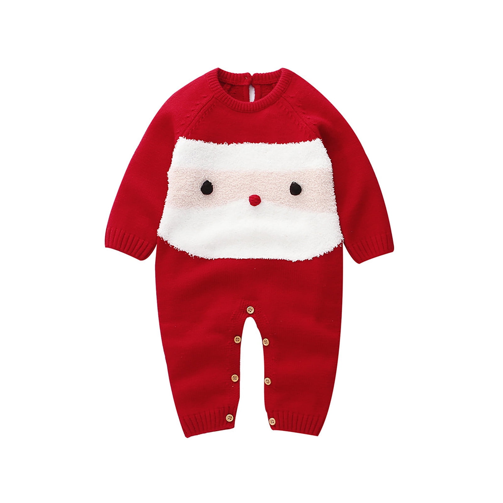 Christmas Kids Romper Jumpsuit Festive Holiday Outfit For Boys And ...