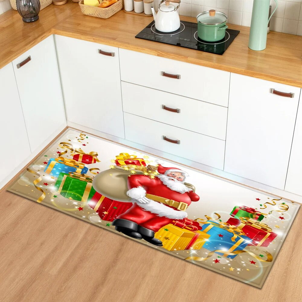 Christmas Kitch Floor Mat Home House Hallway Entrance Doormat Living ...
