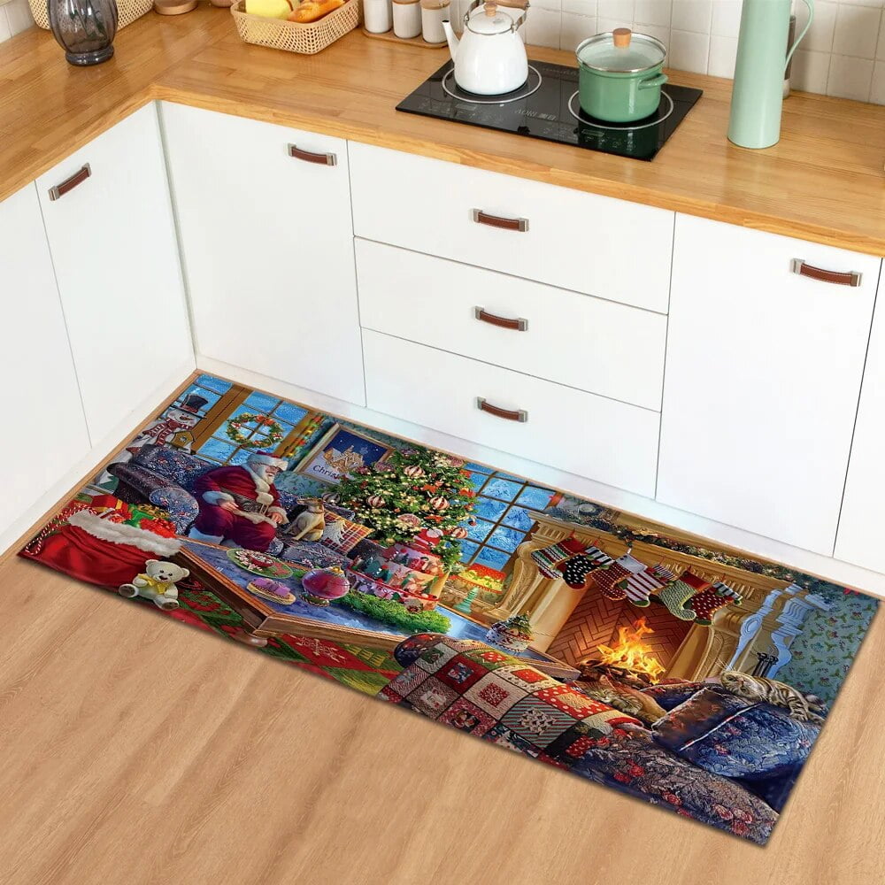 Christmas Kitch Foot Mat Home House Entrance Doormat Living Room ...
