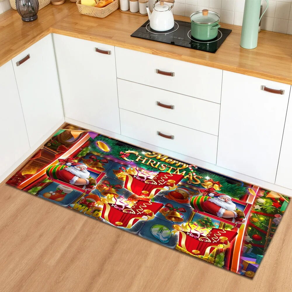 Christmas Kitch Foot Mat Home House Entrance Doormat Living Room ...